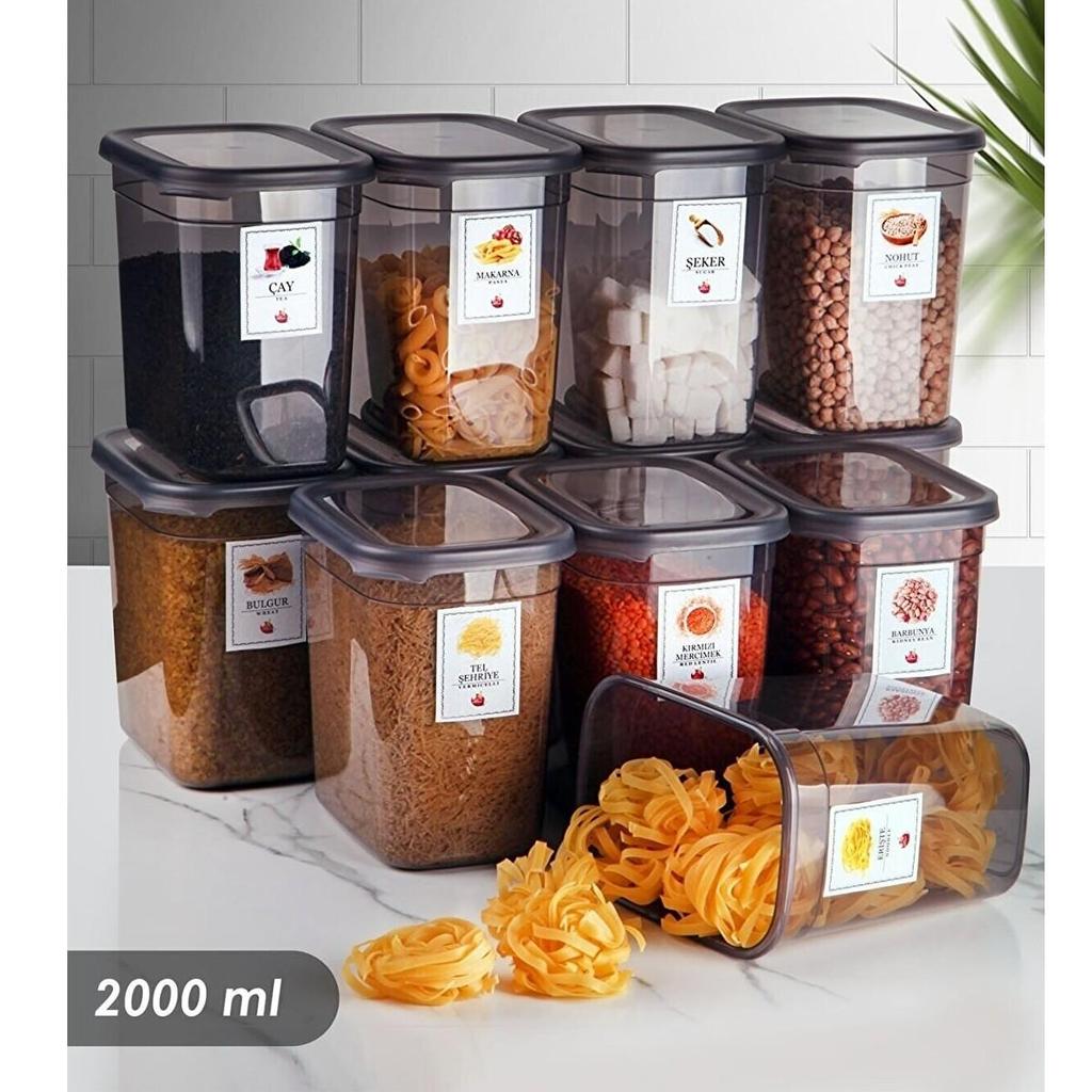Cheap Dry Food Storage Container Set (6 or 12 pieces) | Joom
