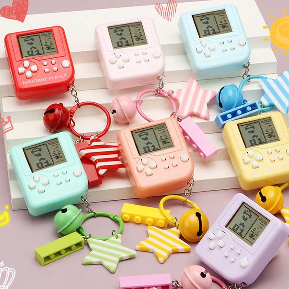 Buy Schoolbag Decor Handheld Game Players Game Player Keyring Game ...