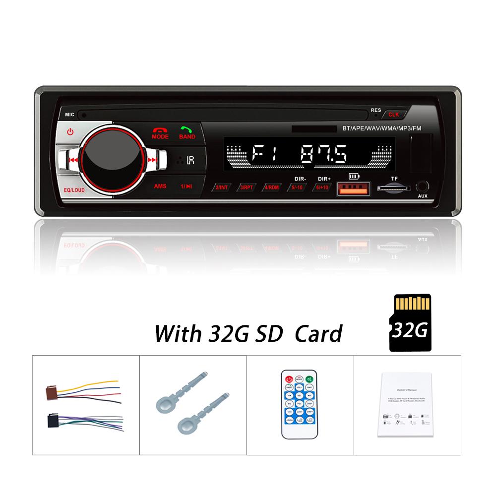 Buy REAKOSOUND Car Radio JSD-520 FM MP3 Player Audio Stereo AUX Input ...