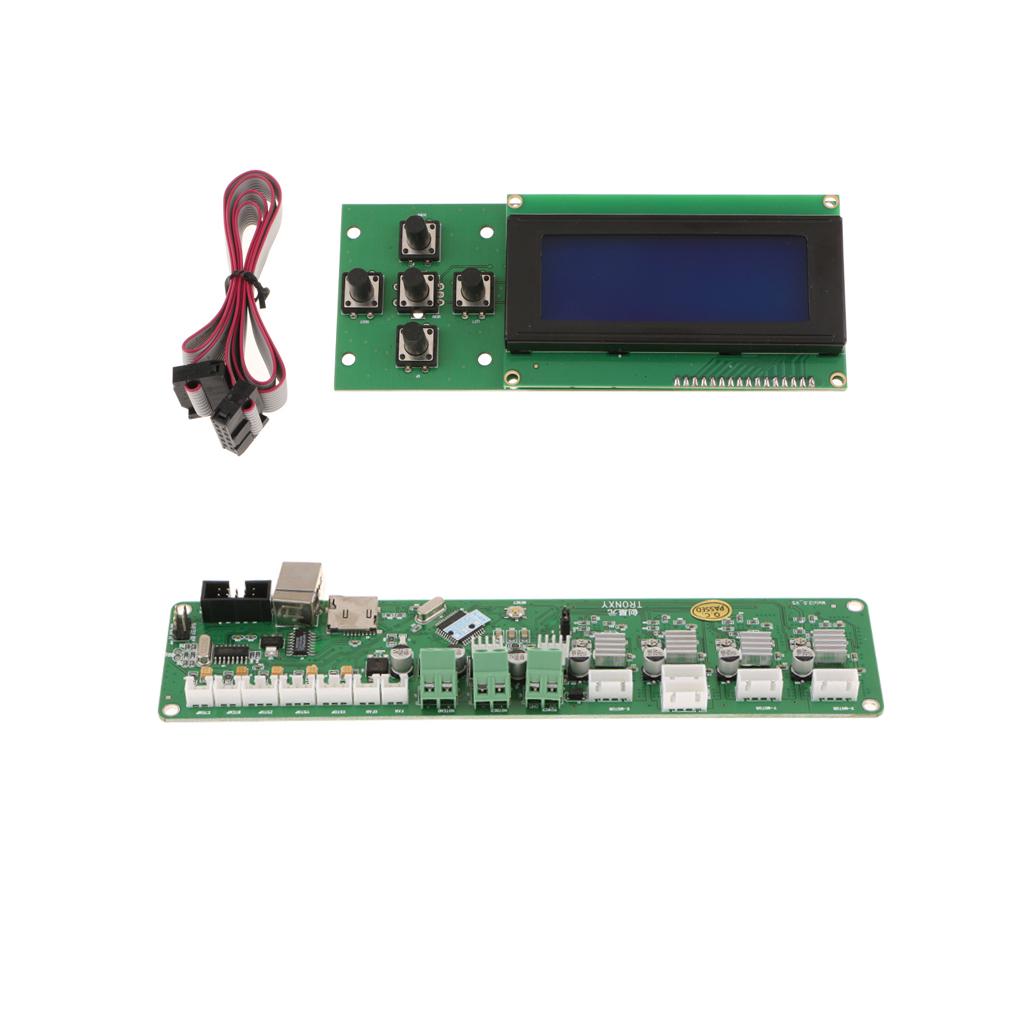 3D Printer Melzi2.0 Control Board Mainboard +2004 LCD Smart Display Screen-buy at a low prices ...