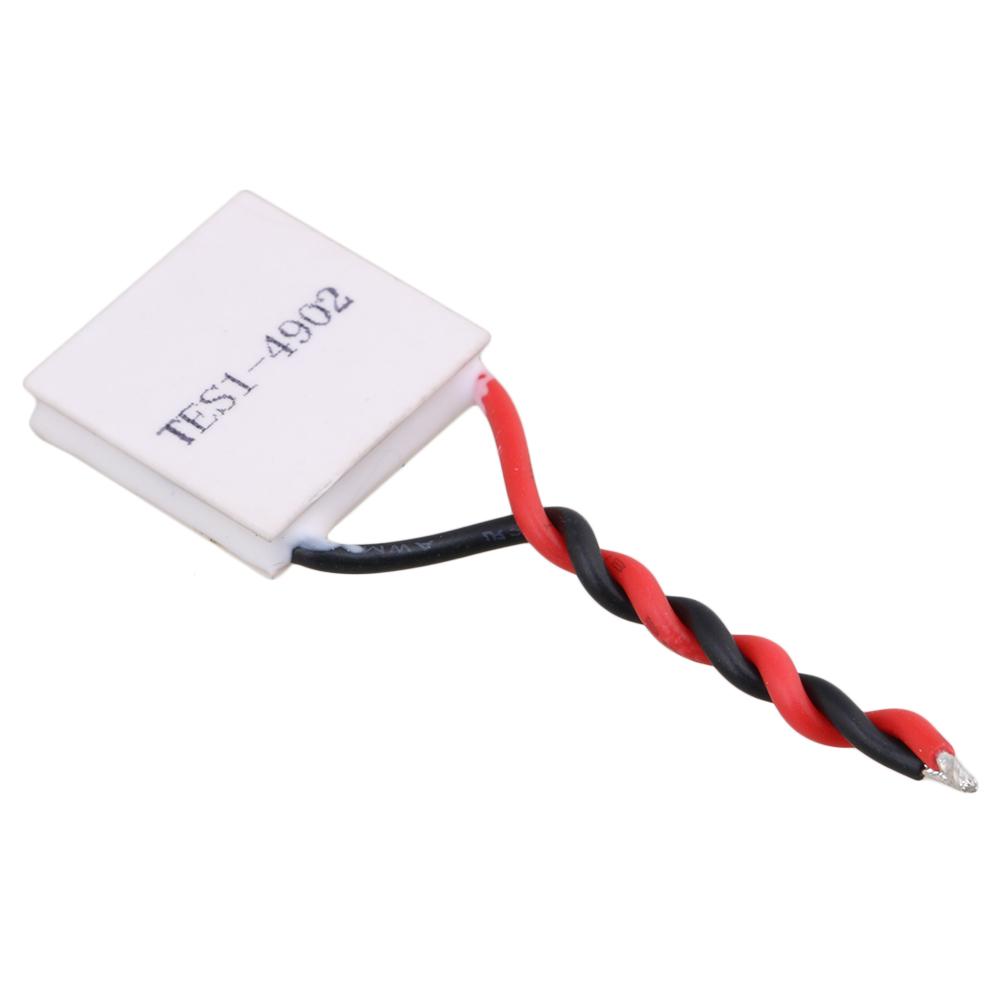 Buy White TES1-4902 2cmx2cm Heatsink Thermoelectric Peltier Cooler ...
