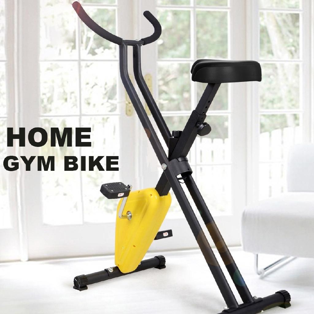 Купити Black+Yellow Indoor Exercise Bike Elliptical Trainer Cyclette ...