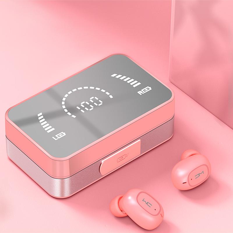 Cheap Women Bluetooth Headphones TWS Wireless Earphones Mirror Design ...