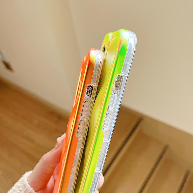 High Quality 3d Chameleon Colorful Lunar Crater Soft Silicon Phone Case ...