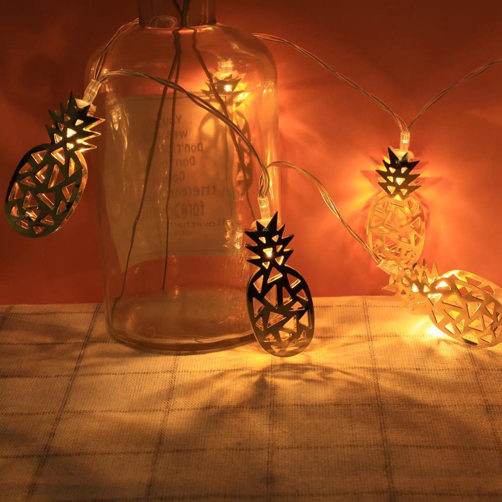 Buy Pineapple Shape LED Fairy Strip Light DIY Party Wedding Christmas ...