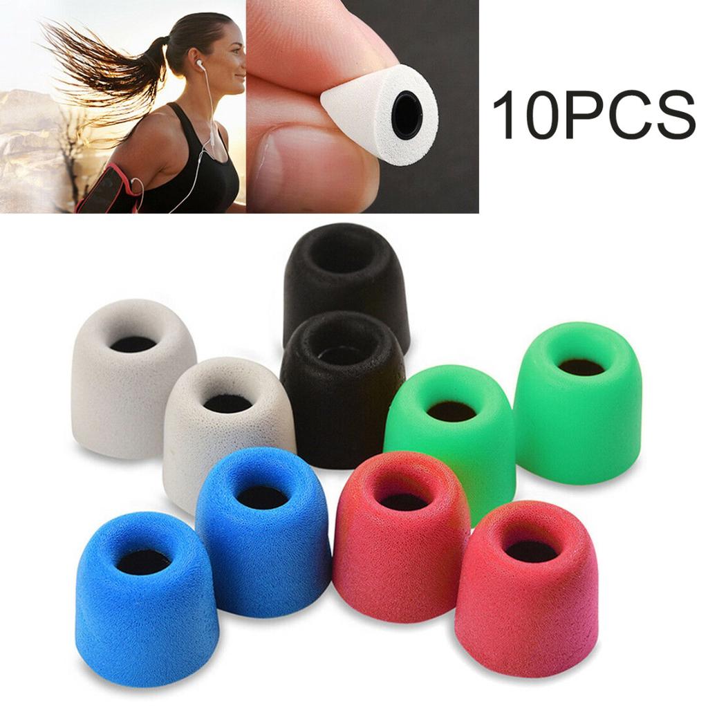 Buy Mayitr 10pcs New Earbuds Memory Foam Eartips for Sound In-Ear ...