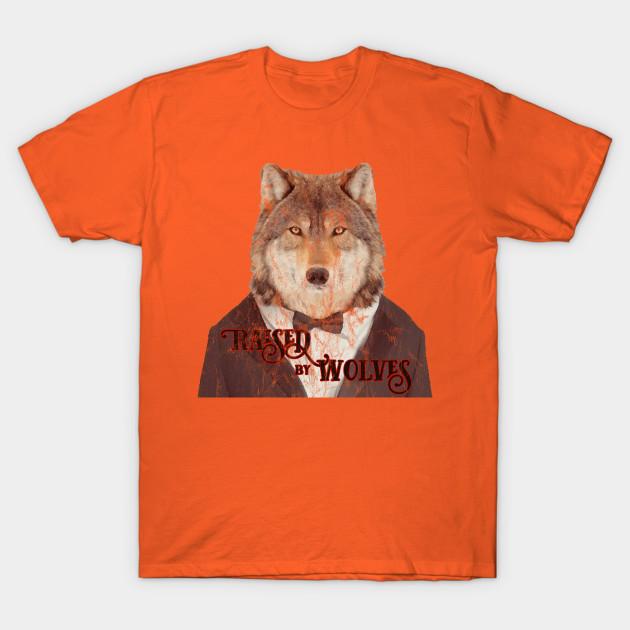 Buy Anime T-Shirt Men Tshirt Fashion Raised By Wolves T Shirt O Neck ...