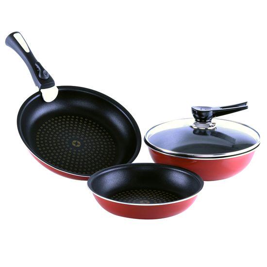 Buy Queen Sense Induction Multi Frying Pan Set 5P at affordable prices ...