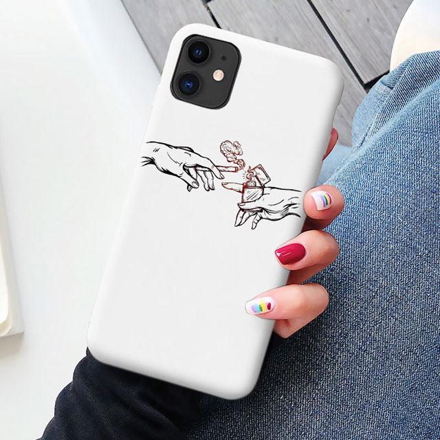 Cheap Funny Hand The Creation Of Adam Art Fresco Michelangelo Phone ...