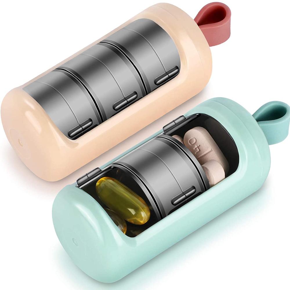 Small and Lovely Pill Case Pocket Pill Organizer Mini Pill Box for ...