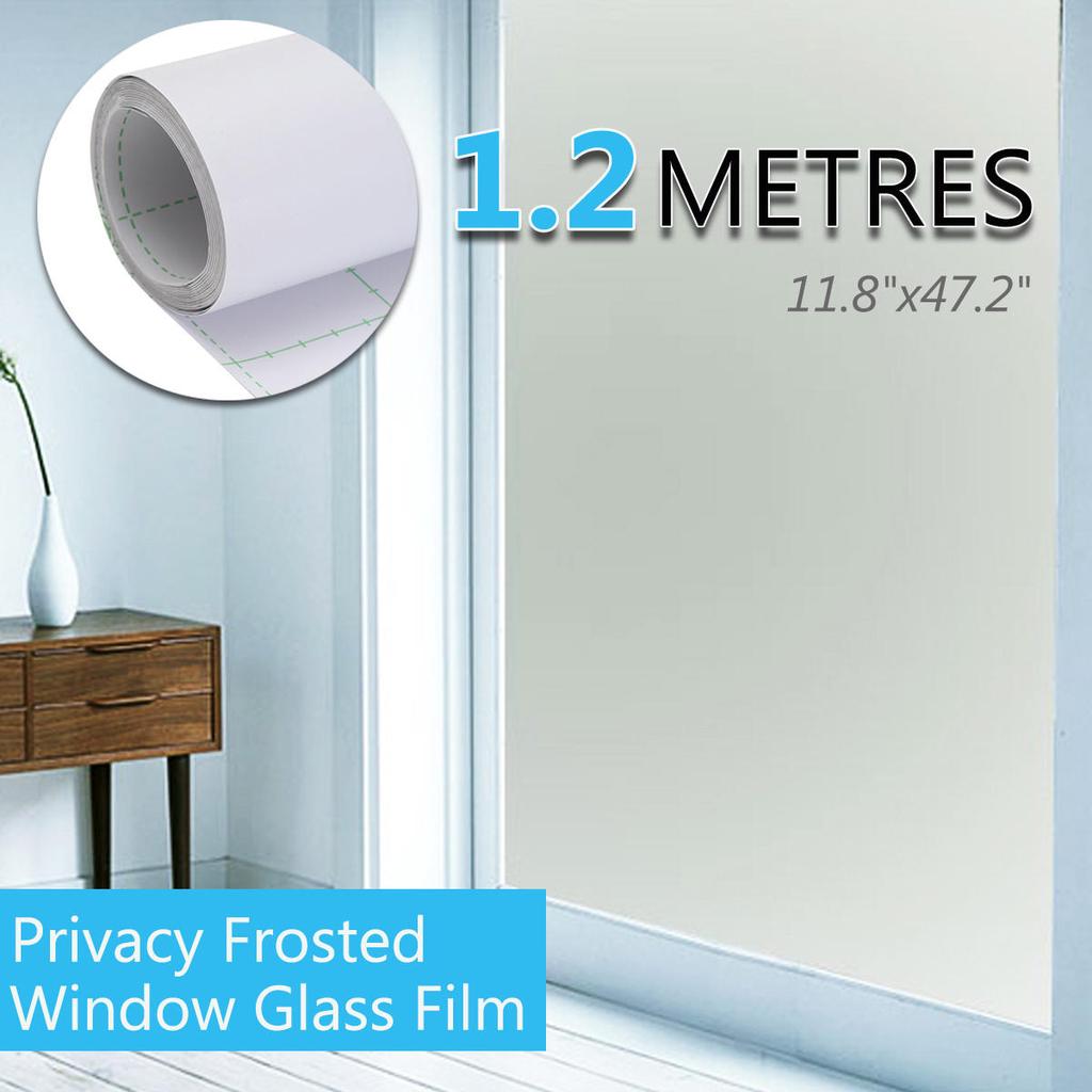 Buy 30cmx1.2m Frosted Window Tint Glass Privacy Protection Tint Sticker ...