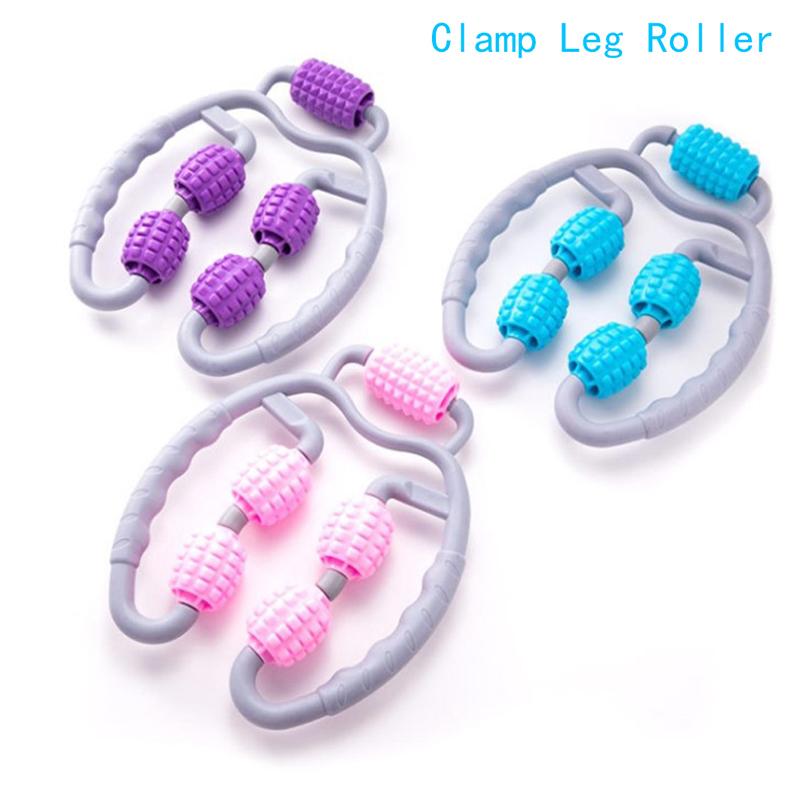 Buy 360degree Massager Leg Muscle Relaxation Roller Ring Clamp Leg ...