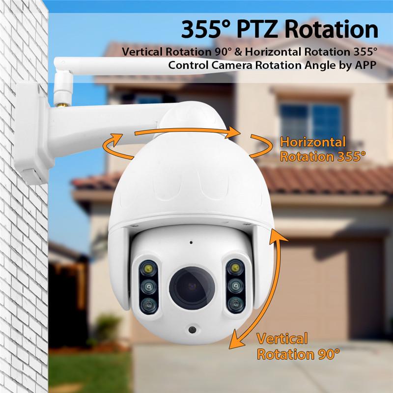 Cheap 1080P WiFi IP Camera Motion Detect Auto-Tracking 4X Zoom 2-way ...