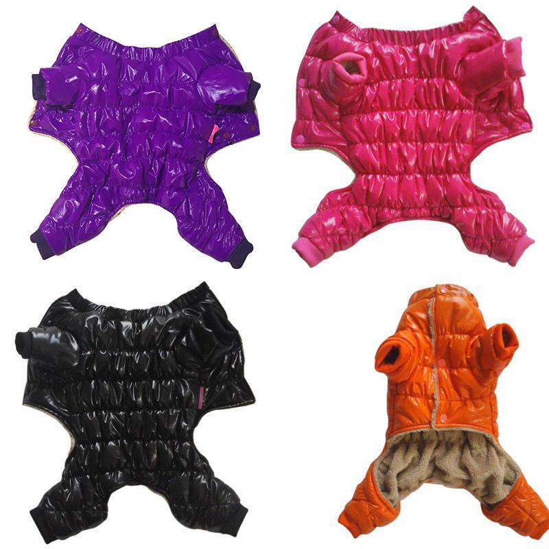 Cumpără Iarna Soft Fleece Dog Haine Puppy Down Jacket patru picioare ...