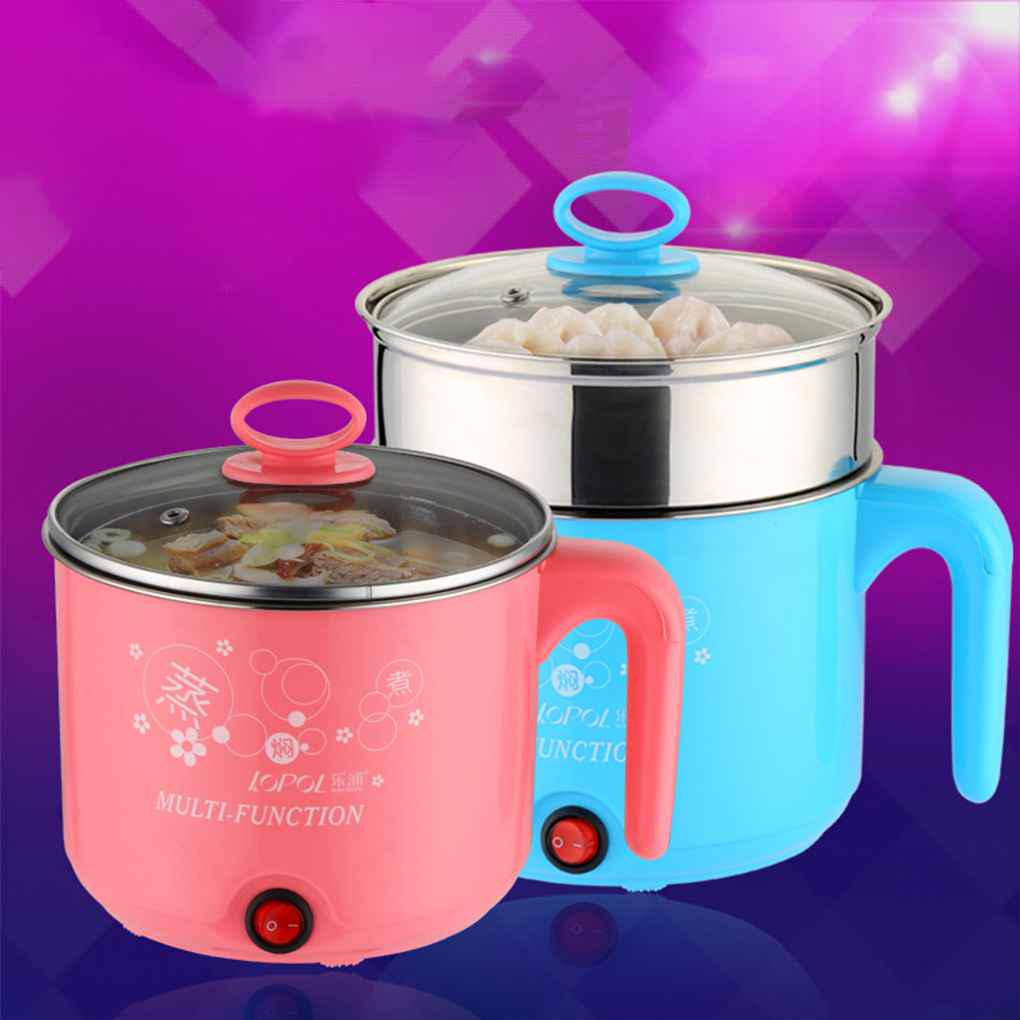 CH Plug 1.6L Multifunction Stainless Steel Mini Electric Cooker Steamer ...