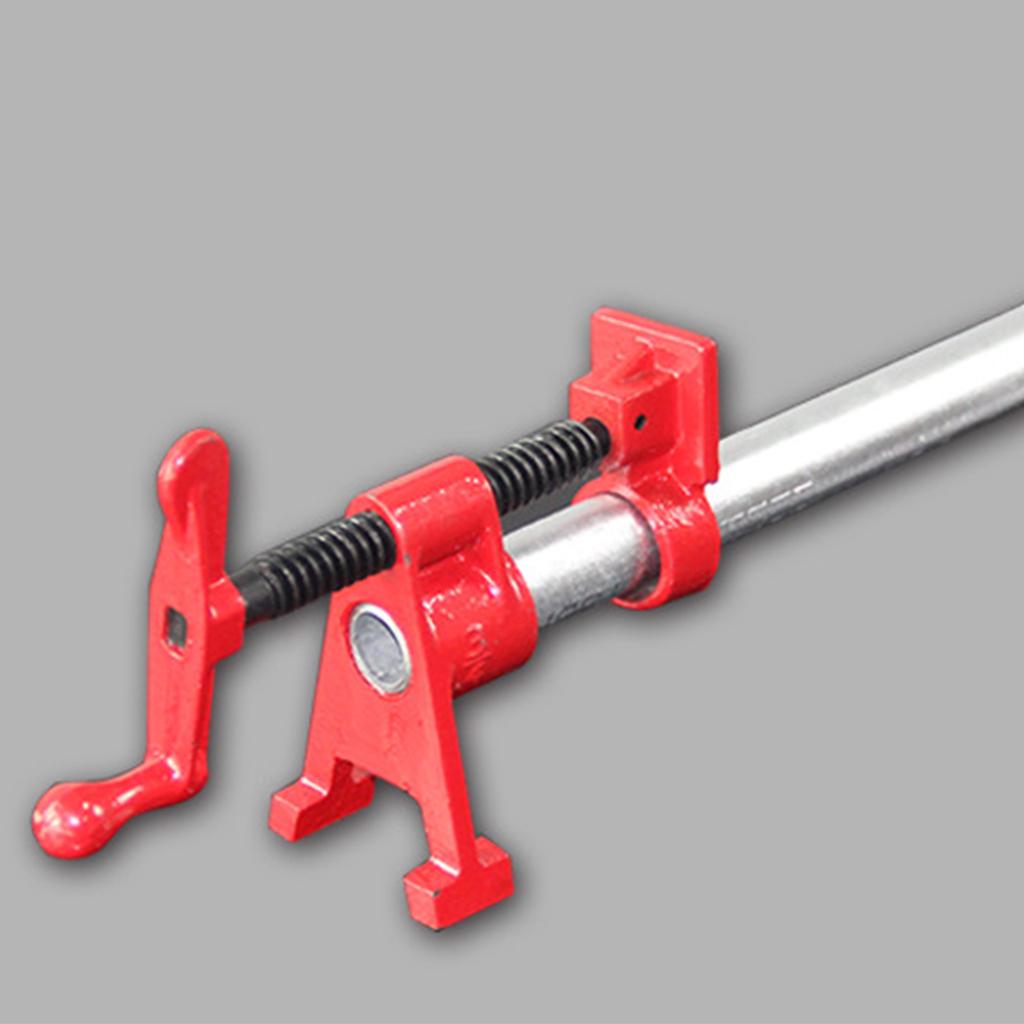 Buy 3/4 Inch Heavy Duty Pipe Clamp Woodworking Wood Gluing Pipe Clamp 3 ...