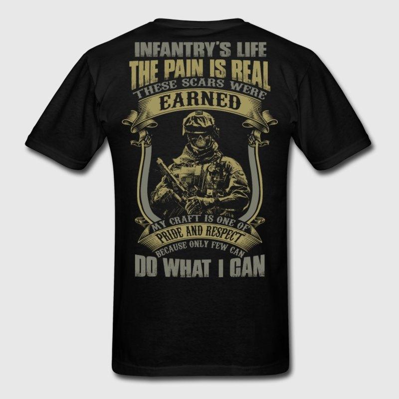 Buy Infantry Veteran Infantry Infantry Army Infantry T-Shirt for Men at ...