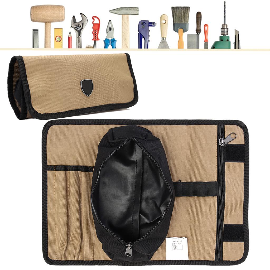Buy Durable Waterproof Canvas Electrician Roll Up Hardware Tool Bag ...