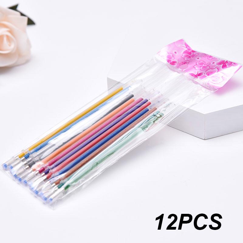 Buy 12pcs Refill Student Doodle Drawing Refills Set WaterColor Painting ...