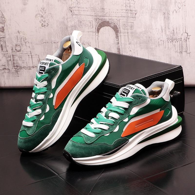 Buy British Fashion Men Casual Comfort Shoes Male Mesh Breathable ...