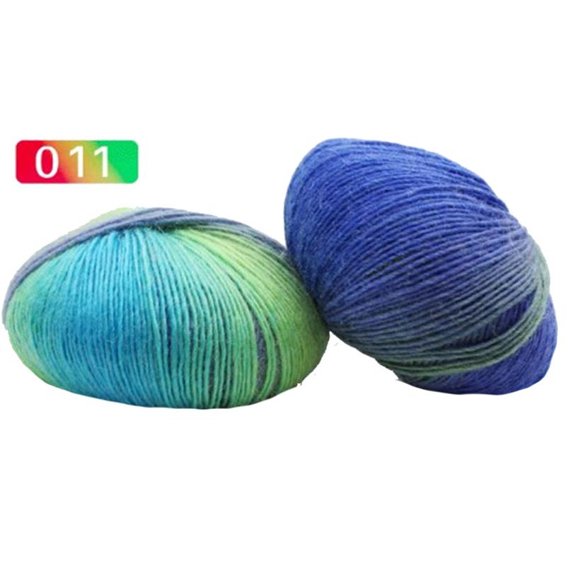 Buy Rainbow Yarn fo Knitting Chunky Hand-Woven Colorful Knitting Scores ...