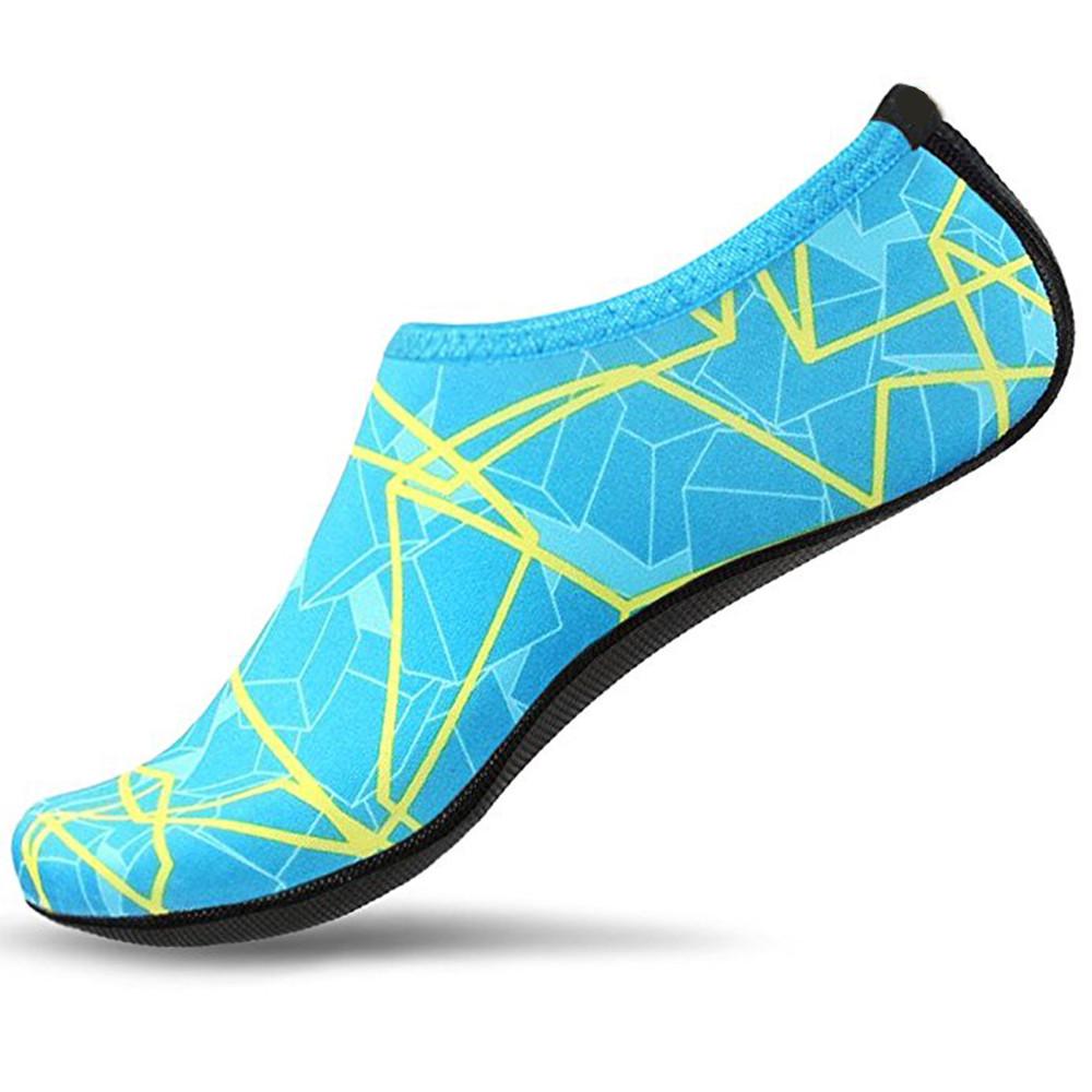 Colorful Women Water Shoes Aqua Slippers for Beach Slip On Waterpark ...