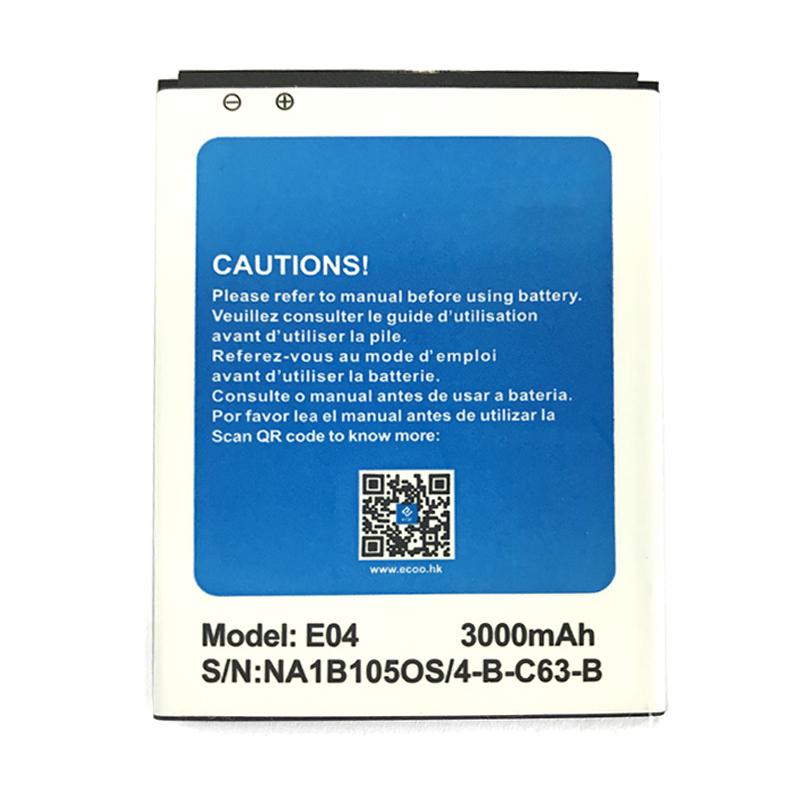 Buy ECOO E04 100% Original New 3000mAh Large Replacement Battery For Bluboo X6 For ECOO E04 Plus ...