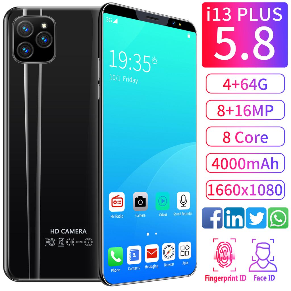 I13 5.8inch / 5.0inch 4GB+64GB Android Smartphone GEXC-buy at a low ...