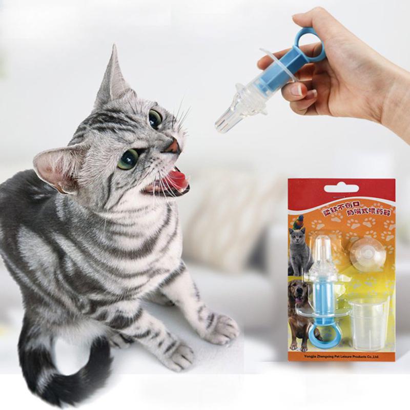 Cheap Pet Cat Dog Medicine Dispenser Solid Liquid Medicine Needle ...
