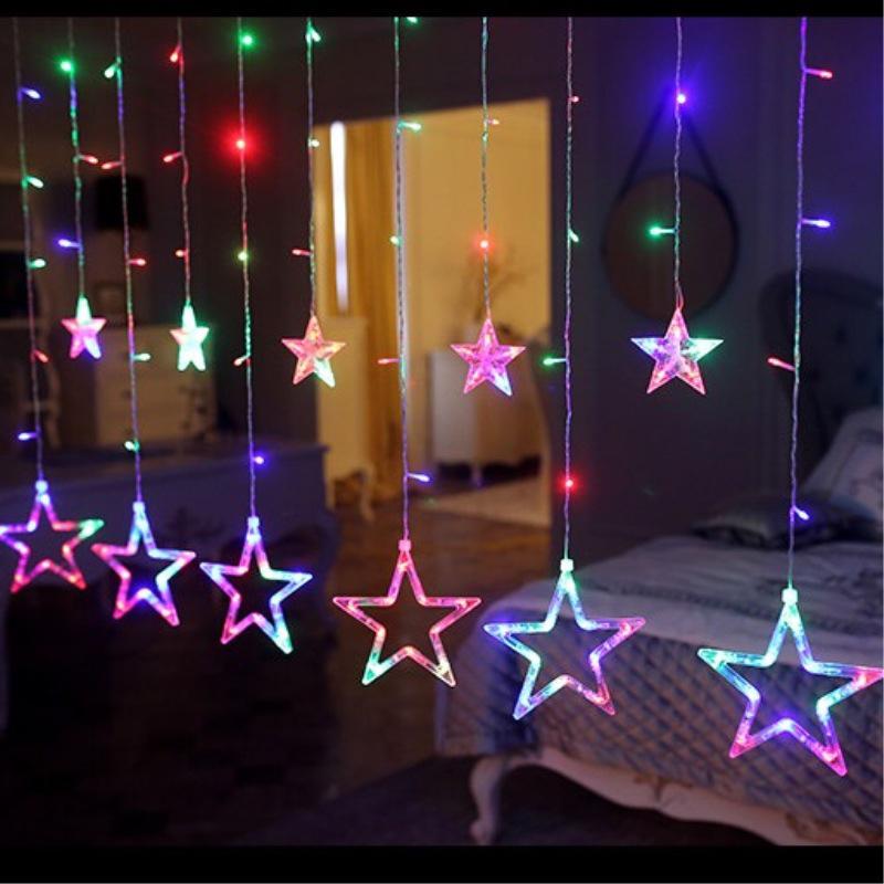 Buy EU/US Plug 138LED 110V-220V Decorative String Light Optional Colors ...