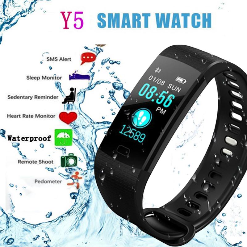 Buy Couple Smart Band Color Screen Smart Wristband Heart Rate Activity ...