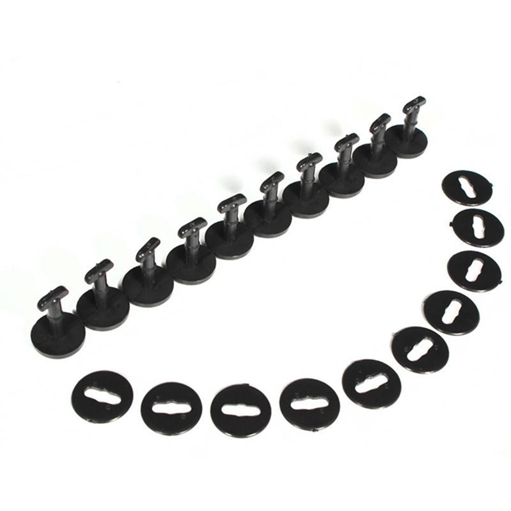 Buy 10Pcs New Black Useful Tool Carpet Rivet Retainer Floor Mat Car ...