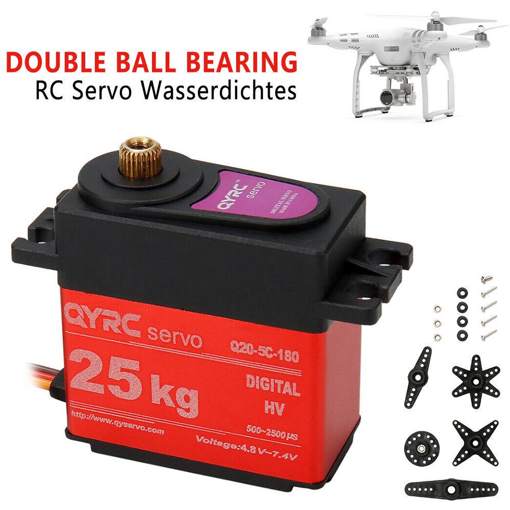 Buy Dagu Core Motor Q20-5C-180 25KG Digital Servo For RC Car Boat Robot ...