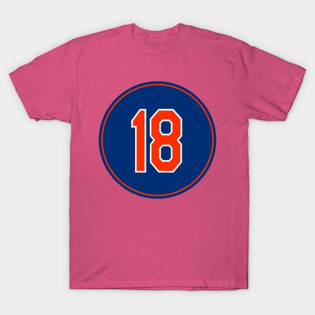 Buy Men Premium Cotton Harajuku T Shirt Darryl Strawberry Number 18 ...