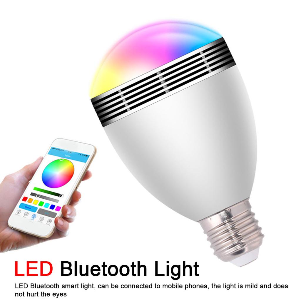 Buy Light Bulb Wireless Control Bluetooth Speaker LED Light Color ...