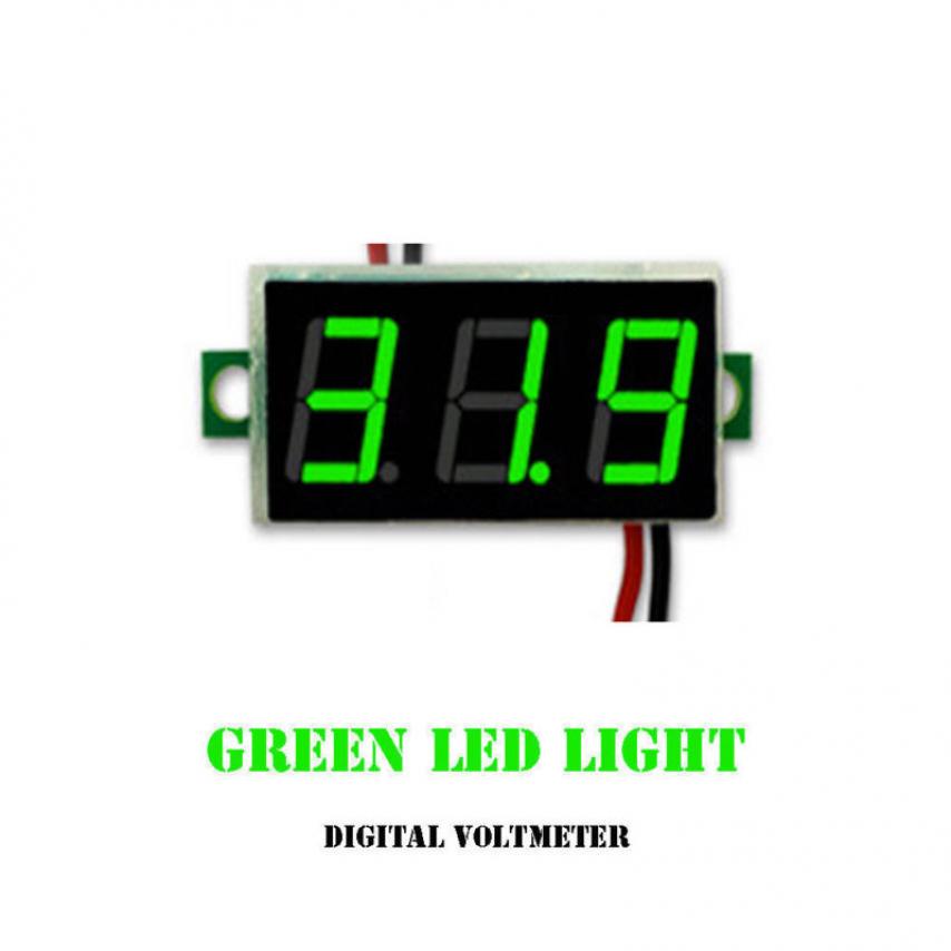 Cheap Mini DC2.5-32V LED 3-Digital Display 2 Wires Adjustable Voltage ...