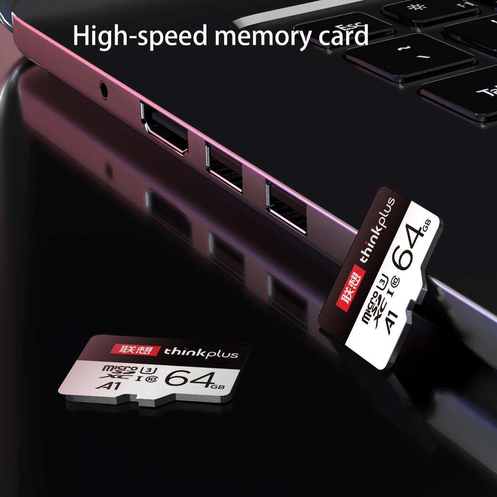 Buy Lenovo 32GB 64GB Memory Card Resistance High-speed Transmission C10 ...