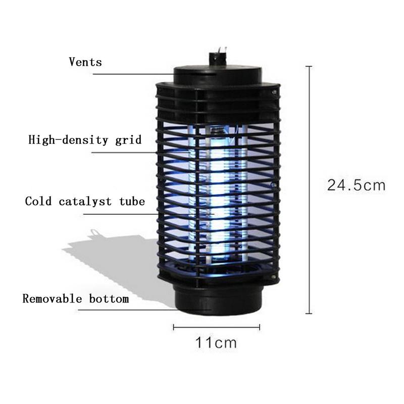 Buy Electronics Mosquito Killer Trap Moth Fly Wasp Led Night Lamp at ...