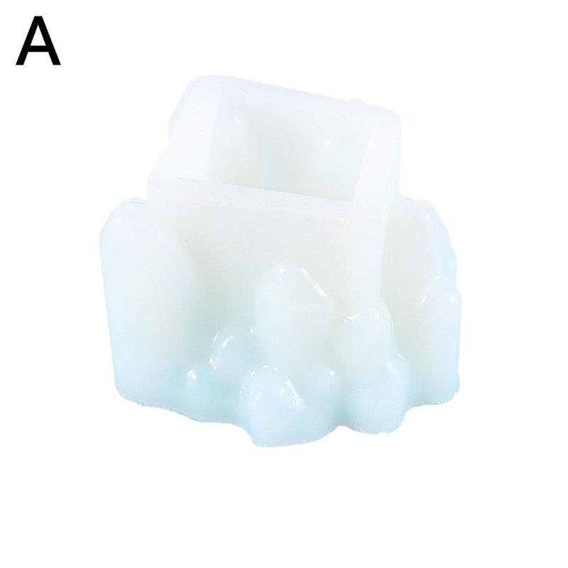 Cheap Crystal Cluster Silicone Mold DIY Quartz Stone Candle Home Epoxy ...