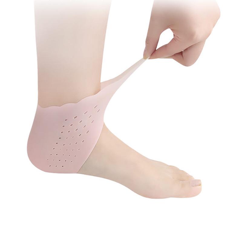 Buy Thin Lace Heel Cover Heel Protective Case Anti-dry Feet ...