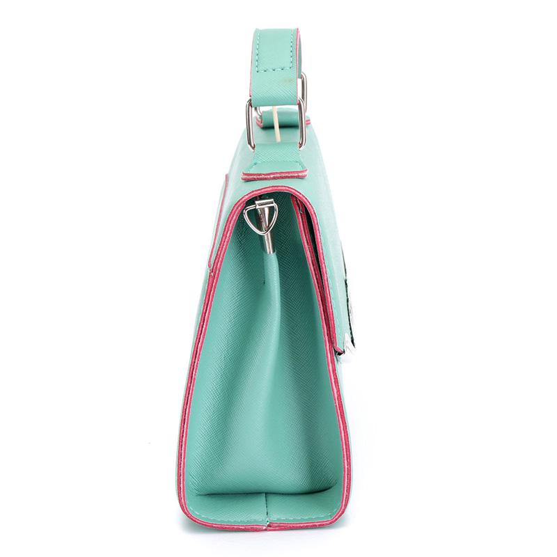 Buy Women PU Leather Shoulder Messenger Crossbody Elegant Crown Bag ...