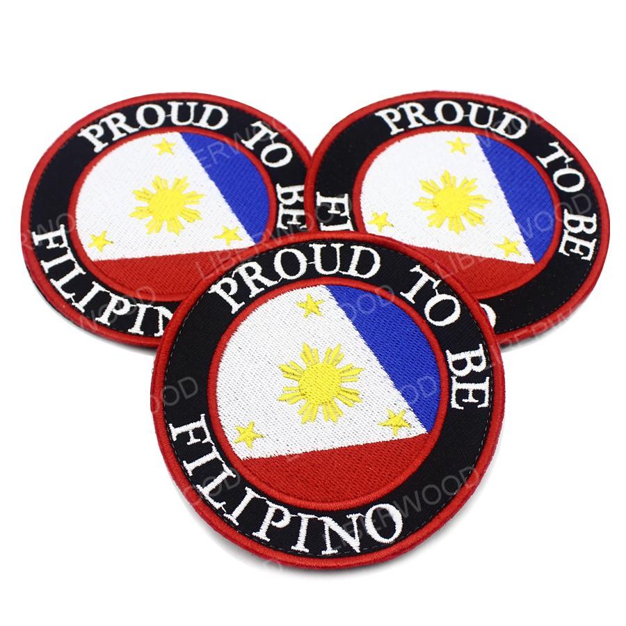 Kjøp PROUD TO BE FILIPINO JEWISH MALAYSIAN SPANISH Patch Filipinos ...
