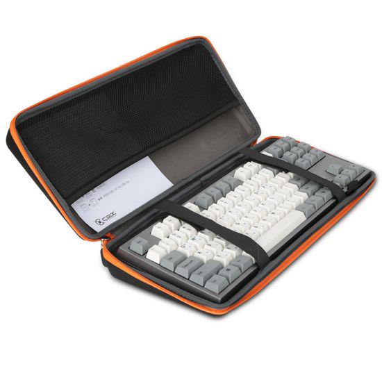 Buy COX Black Pearl CNC Full Aluminum Tenkeyless Cherry Blue Wired ...