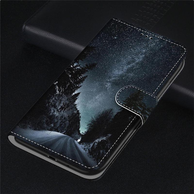 Cheap Luxury Flip Cover PU Leather Wallet Card Slots Rose Flower ...