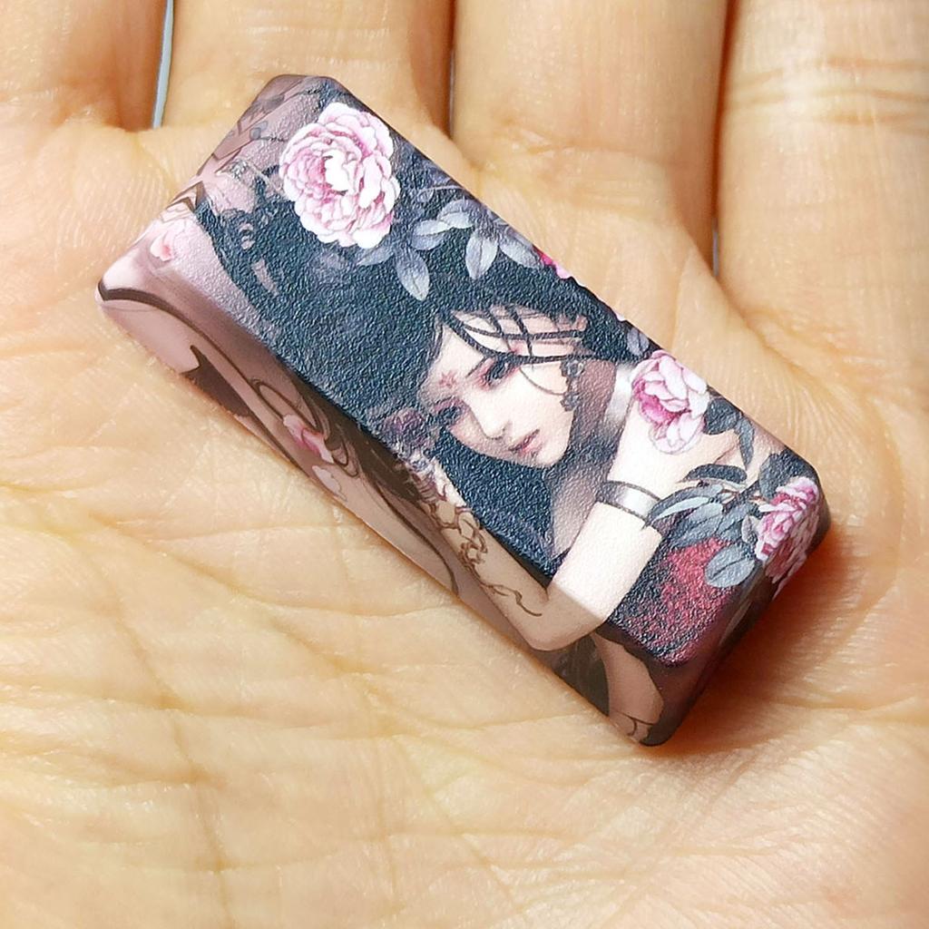 Buy 4Pcs Keycaps Japanese Anime PBT 6.25U Space ESC Enter Keycap ...