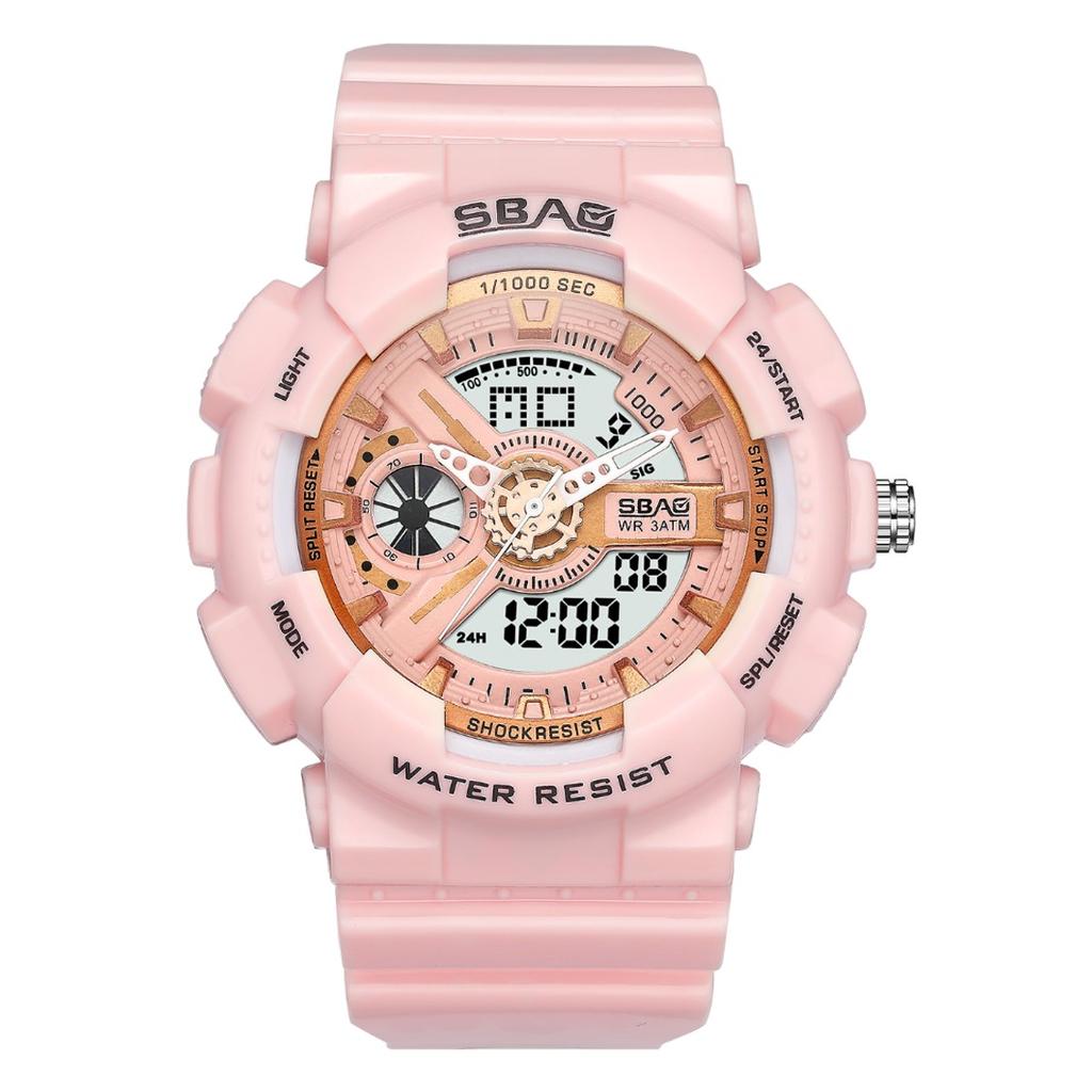 Buy SBAO Luxury Couple Wristwatches Men's Women's Digital Sport Watch ...