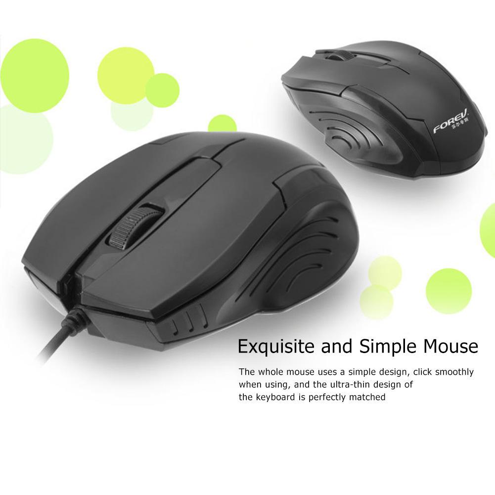 Buy FOREV FV-55 Wired Gaming Mouse 800DPI Optical Mouse for Desktop ...