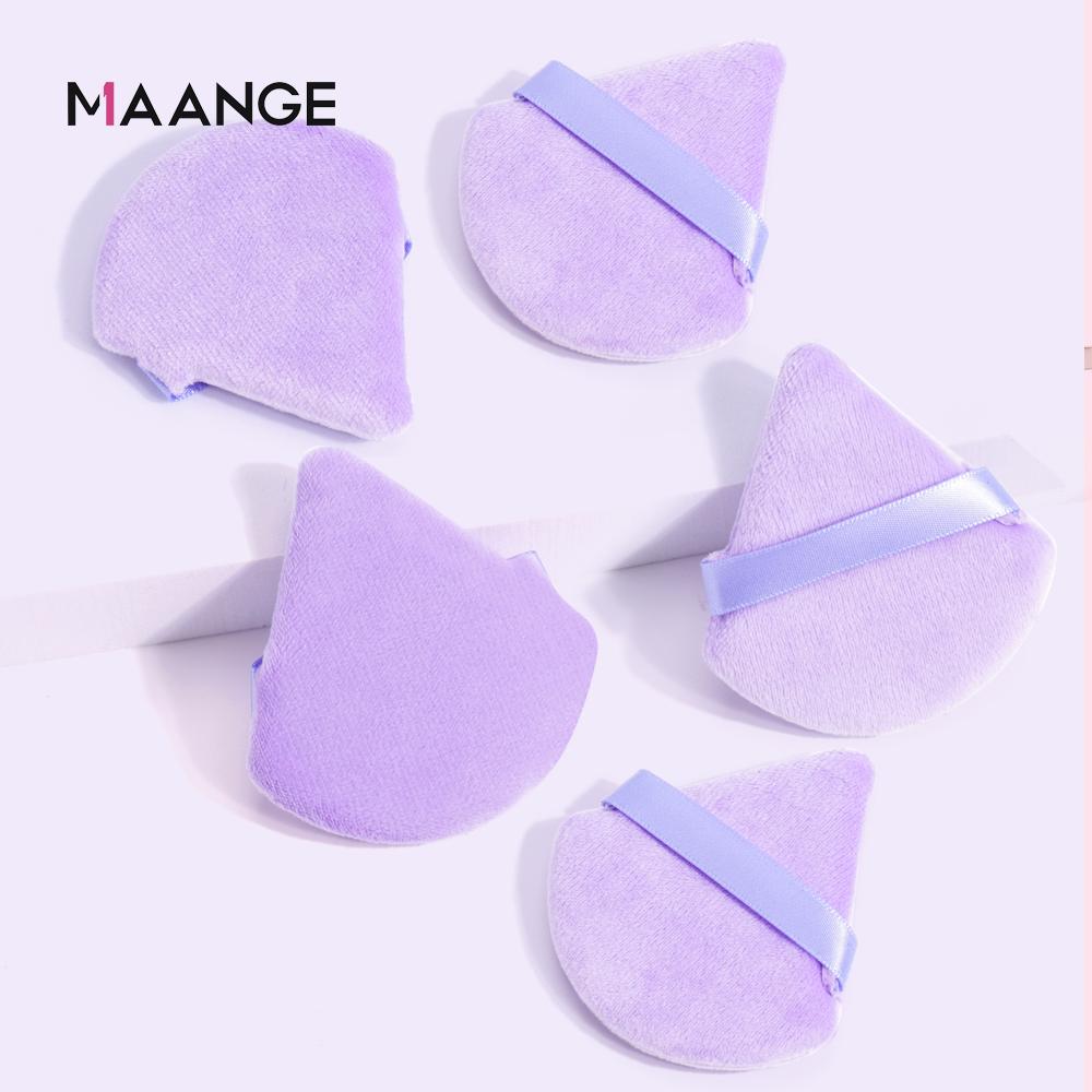 Cheap MAANGE 5Pcs Makeup Sponge Puff Soft Skin-friendly Triangular ...