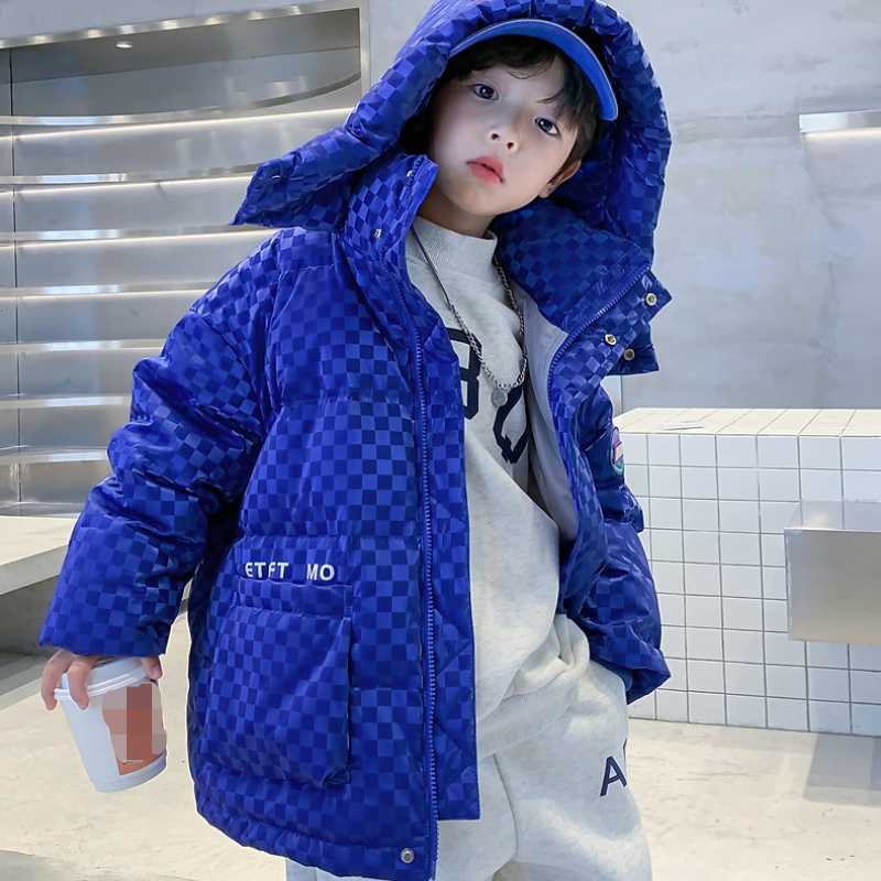 Cheap 2022 Autumn Winter Boy Japanese Harajuku Style Retro Plaid Hooded ...