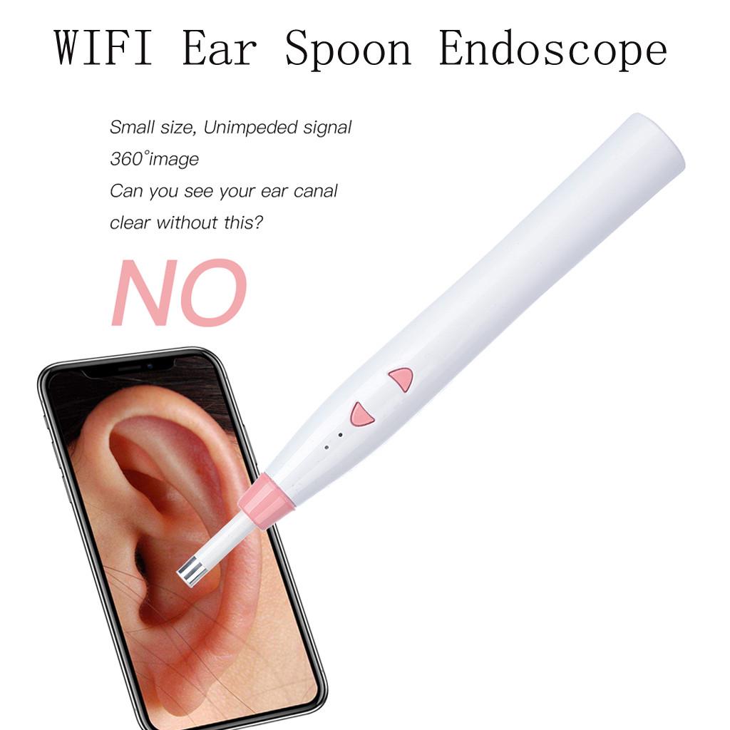Buy [BD61] Wireless WIFI Ear Endoscope Visual Earpick Inspection ...